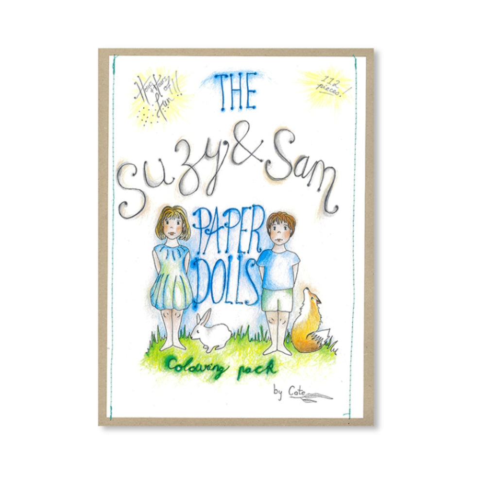 Catherine Featherstone - Paper Dolls - Suzy & Sam – Barossa Gallery